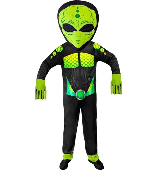 Køb Alien Kostume til kun 549 kr | Temashop.dk