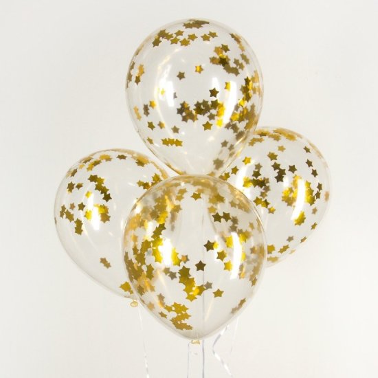 Ballonbue Backdrop Guld/Hvid til 199 kr. på Temashop.dk
