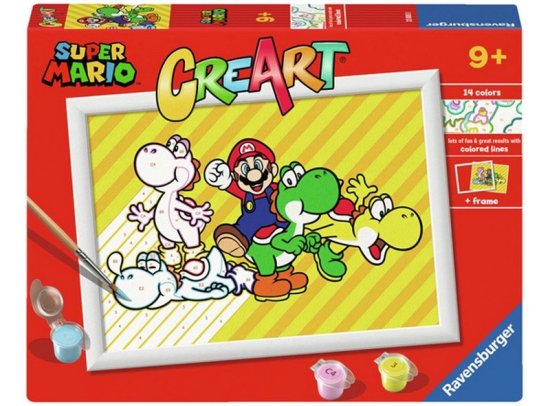 Super Mario® 1000 Brikker Mønster Puslespil til 189 kr. på Temashop.dk