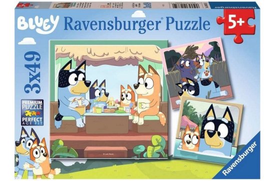 Bluey® Jump Into Fun Rygsæk Blå til 159 kr. på Temashop.dk