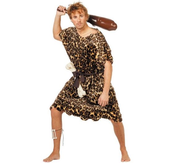 Hulemand kostume - Køb hulemand & hulekvinde udklædning her