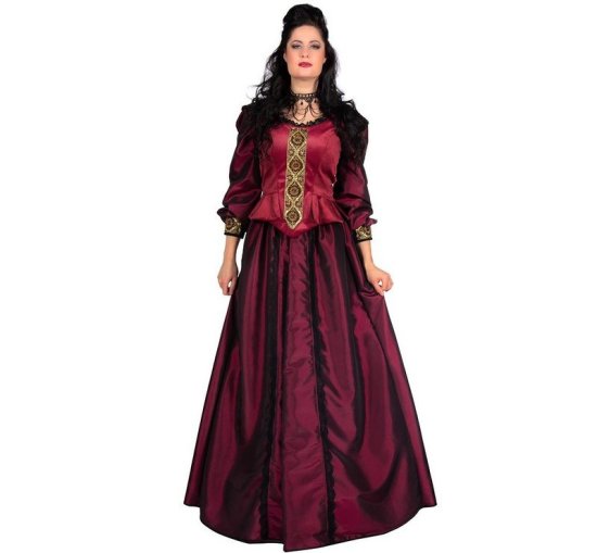 Middelalder Dronning Kostume til 449 kr. på Temashop.dk