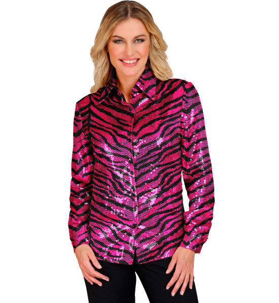 Zebra Pailletbukser Sølv til 289 kr. på Temashop.dk